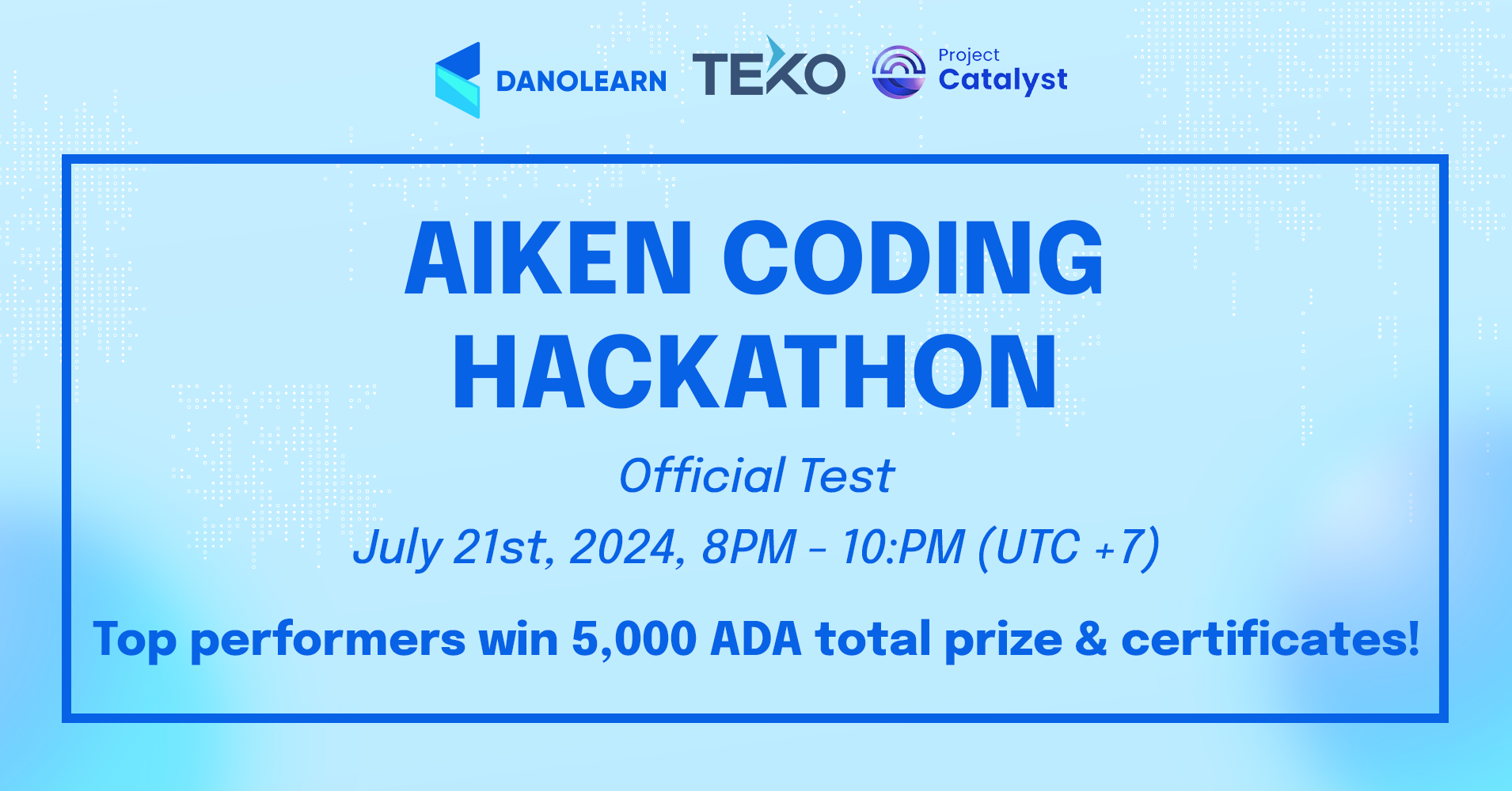 Learn & Earn: Calling all aspiring blockchain developers to join Aiken Coding Hackathon ...